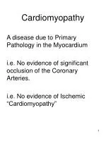 PPT - CARDIOMYOPATHY PowerPoint Presentation, free download - ID:1013985