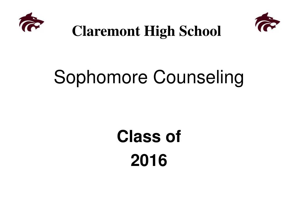 PPT - Sophomore Counseling PowerPoint Presentation, free download - ID ...