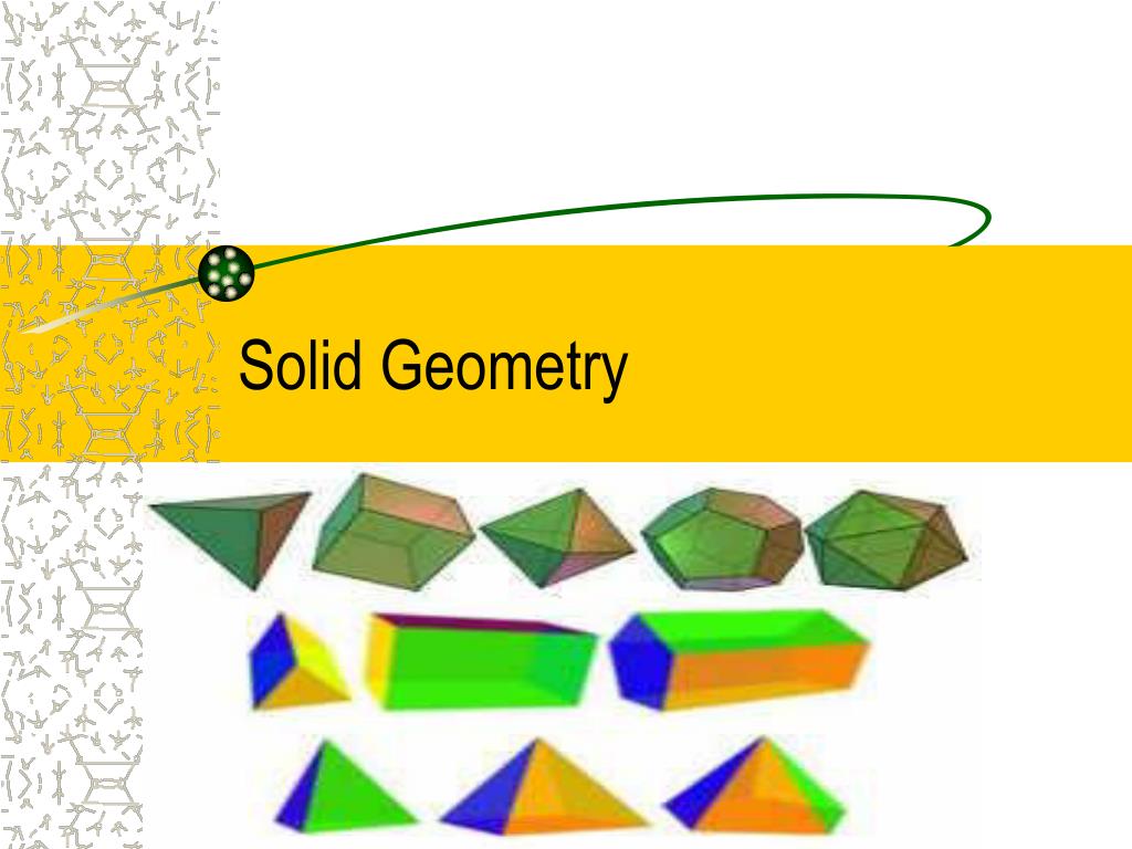 PPT - Solid Geometry PowerPoint Presentation, free download - ID:4505252