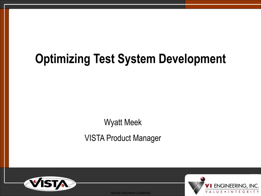 PPT - Optimizing Test System Development PowerPoint Presentation, free ...