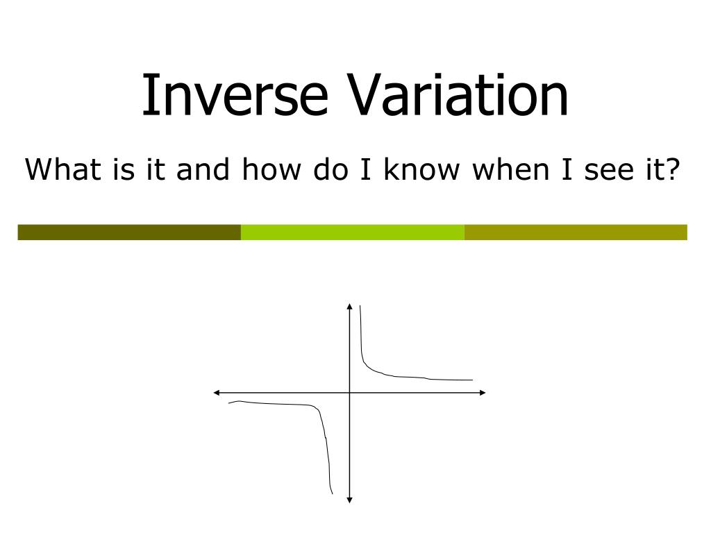 PPT - Inverse Variation PowerPoint Presentation, free download - ID:4507217