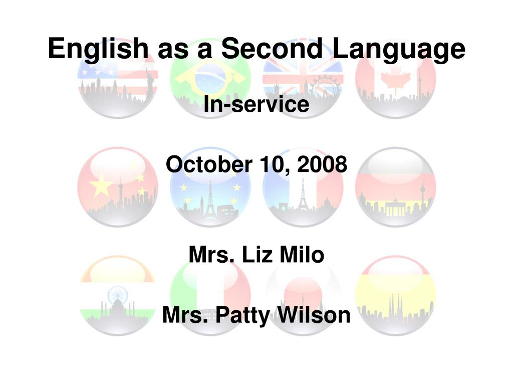 PPT - English as a Second Language PowerPoint Presentation, free ...