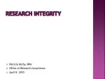 PPT - Research Integrity PowerPoint Presentation, free download - ID:1558399