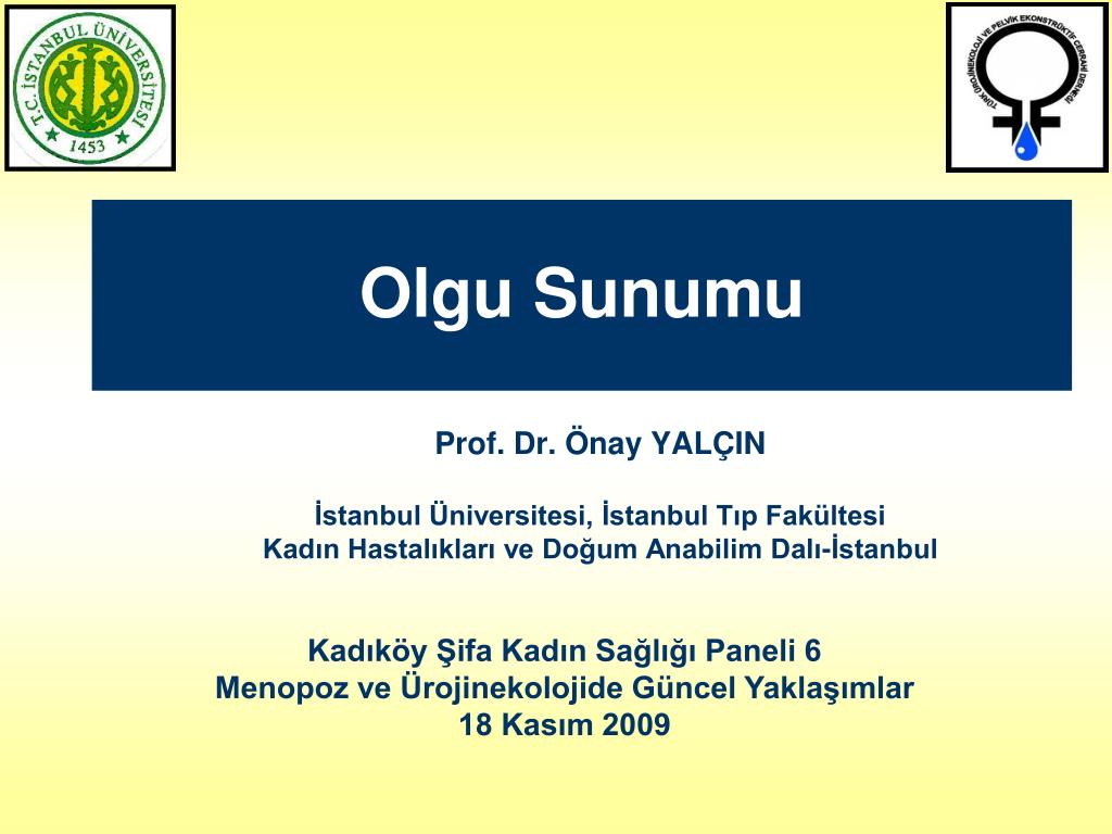 PPT - Olgu Sunumu PowerPoint Presentation, free download - ID:4512706