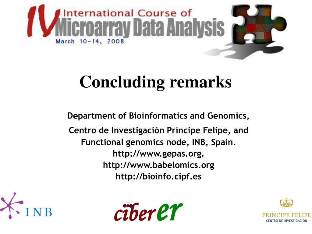 PPT - Concluding remarks PowerPoint Presentation, free download - ID ...