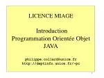 PPT - Le langage Java PowerPoint Presentation, free download - ID:515230