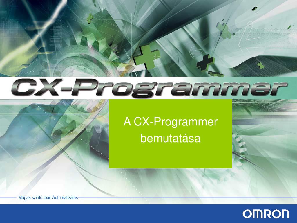 PPT - A CX-Programmer bemutatása PowerPoint Presentation, free download ...