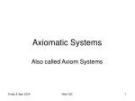PPT - Axiomatic Method PowerPoint Presentation, free download - ID:1228811