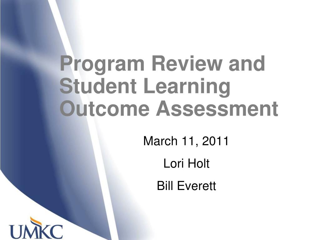 PPT - Program Review and Student Learning Outcome Assessment PowerPoint ...