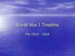 PPT - First World War Timeline for Swale PowerPoint Presentation, free download - ID:4854369