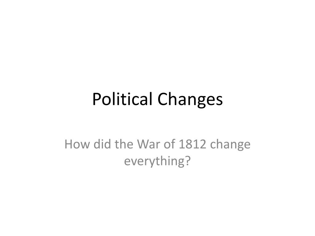 PPT - Political Changes PowerPoint Presentation, free download - ID:4523799