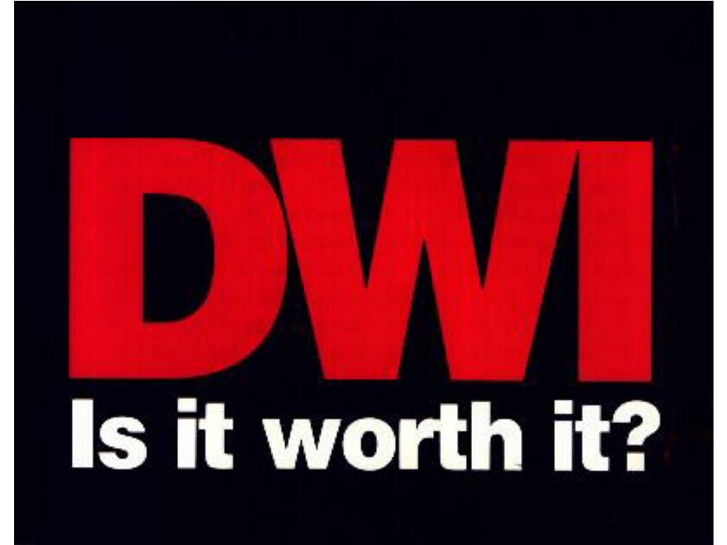 PPT - DWI/DUI PowerPoint Presentation, free download - ID:4525481