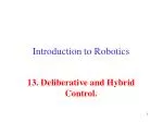 PPT - INTRODUCTION TO ROBOTICS PowerPoint Presentation, free download ...