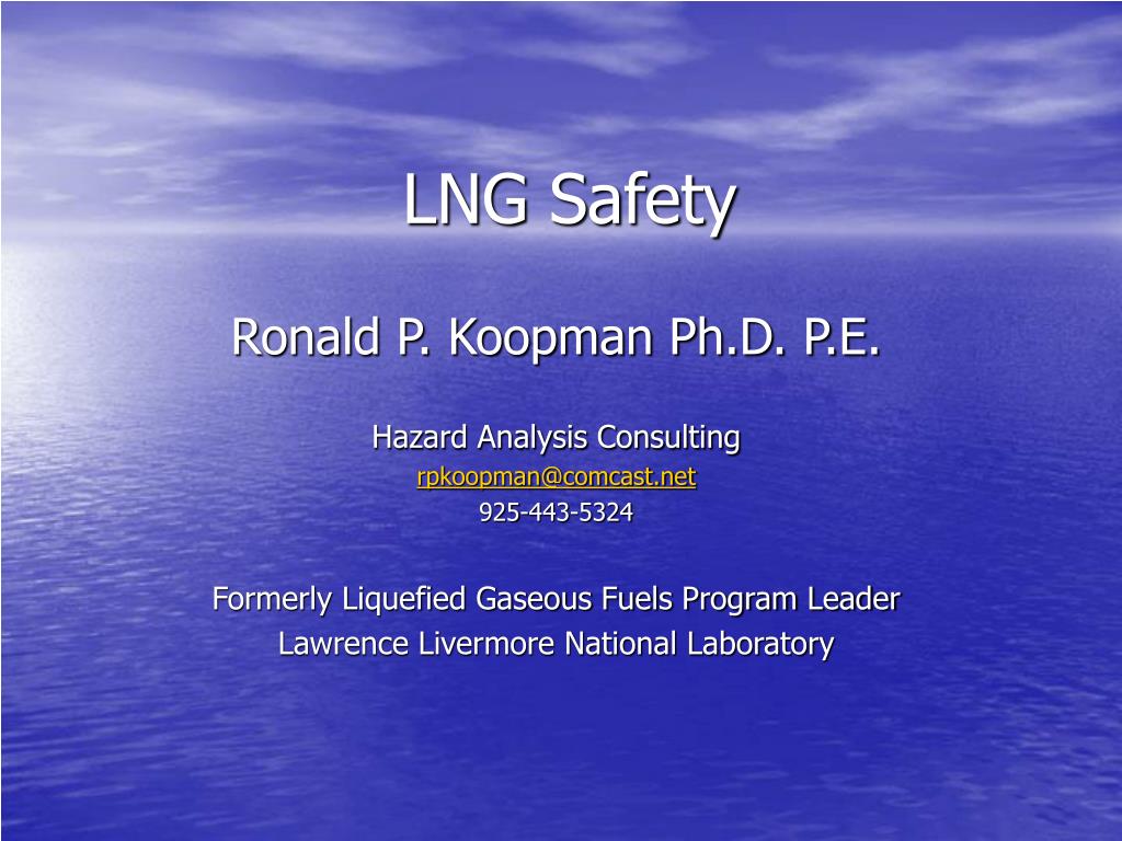 PPT - LNG Safety PowerPoint Presentation, free download - ID:4528594
