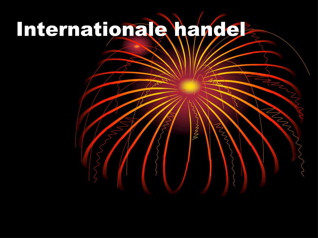 PPT - Internationale handel PowerPoint Presentation, free download - ID ...