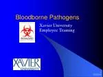 PPT - Bloodborne Pathogens PowerPoint Presentation, free download - ID ...