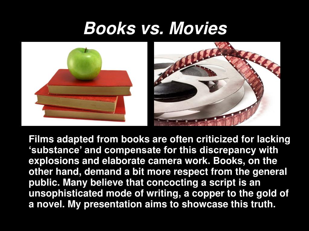 PPT - Books vs. Movies PowerPoint Presentation, free download - ID:4533044