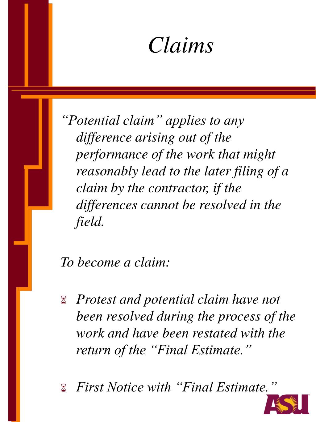 PPT - Claims PowerPoint Presentation, free download - ID:4536061