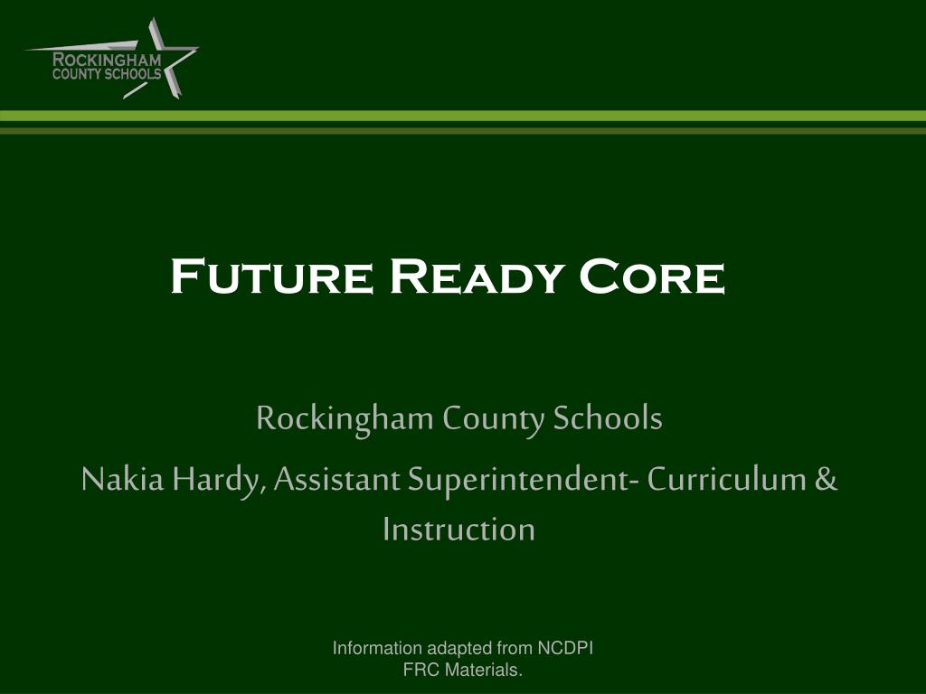 PPT - Future Ready Core PowerPoint Presentation, free download - ID:4536292