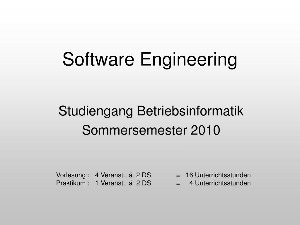 PPT - Software Engineering PowerPoint Presentation, free download - ID ...