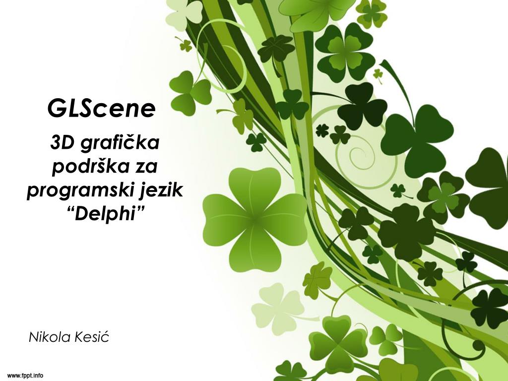 PPT - GLScene PowerPoint Presentation, free download - ID:4541183
