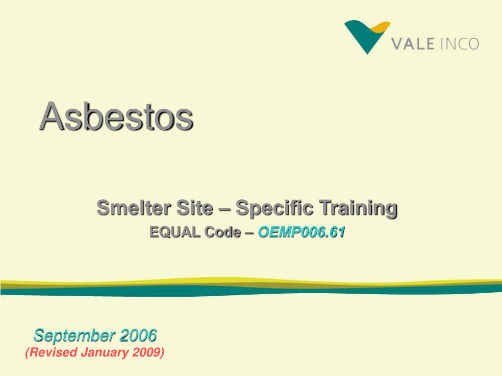 PPT - Asbestos PowerPoint Presentation, free download - ID:4542317