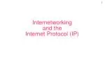 PPT - IP - The Internet Protocol PowerPoint Presentation, free download ...