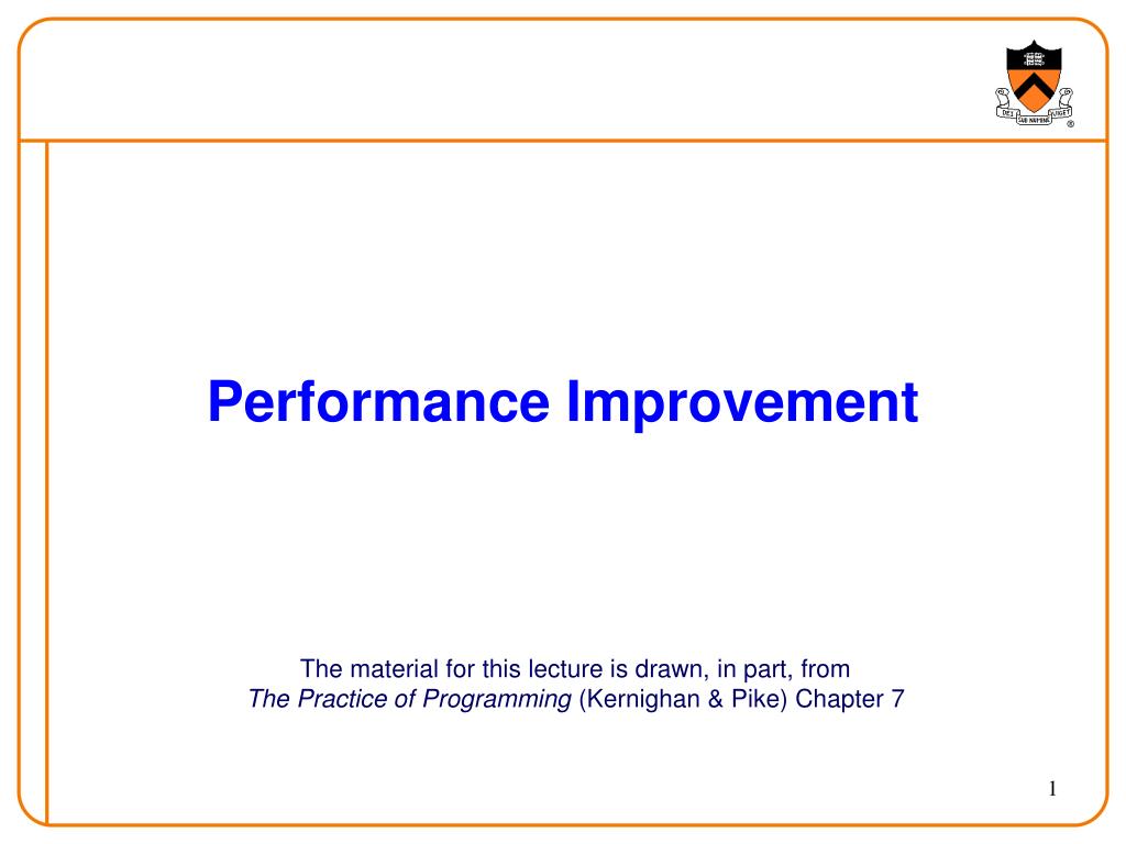 PPT - Performance Improvement PowerPoint Presentation, free download ...