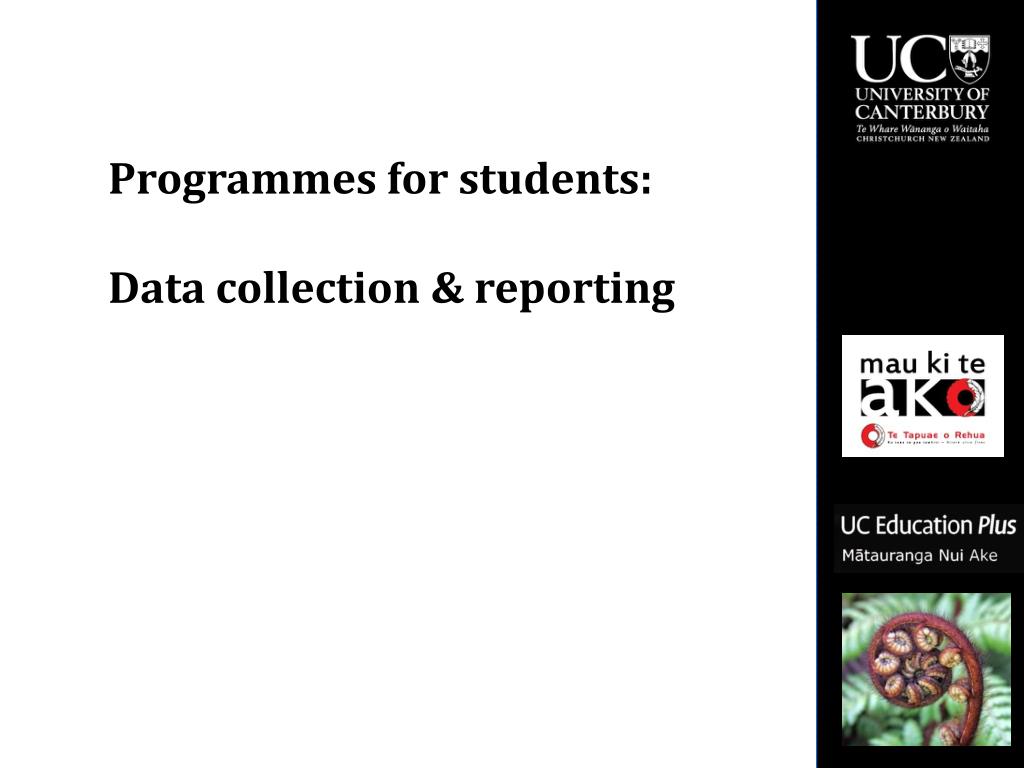 PPT - Supporting Student Success Through Data Collection and Reporting ...