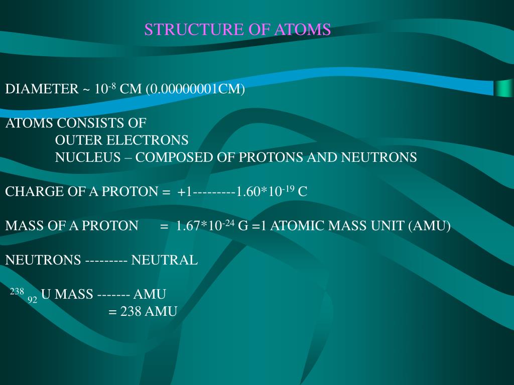 PPT - STRUCTURE OF ATOMS PowerPoint Presentation, free download - ID ...