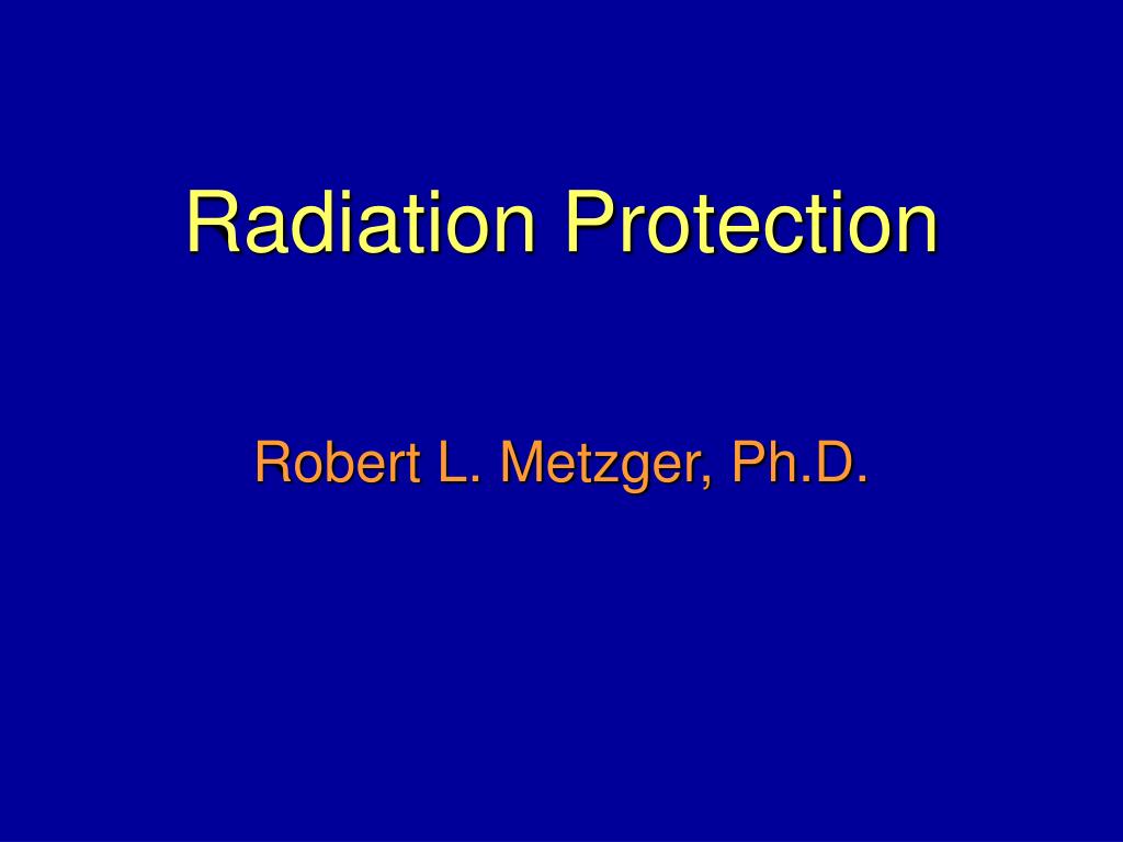 PPT - Radiation Protection PowerPoint Presentation, free download - ID ...