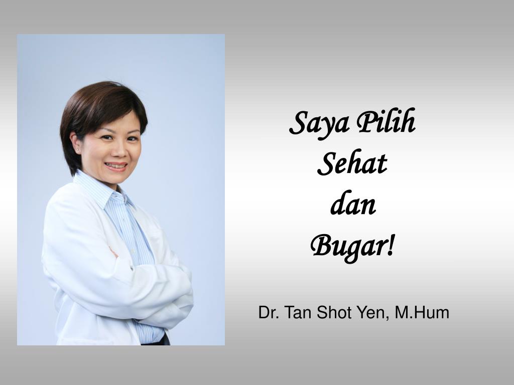 PPT - Saya Pilih Sehat dan Bugar! PowerPoint Presentation, free ...