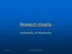 PPT - Research Integrity PowerPoint Presentation, free download - ID ...