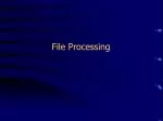 PPT - File Processing PowerPoint Presentation, free download - ID:6230974