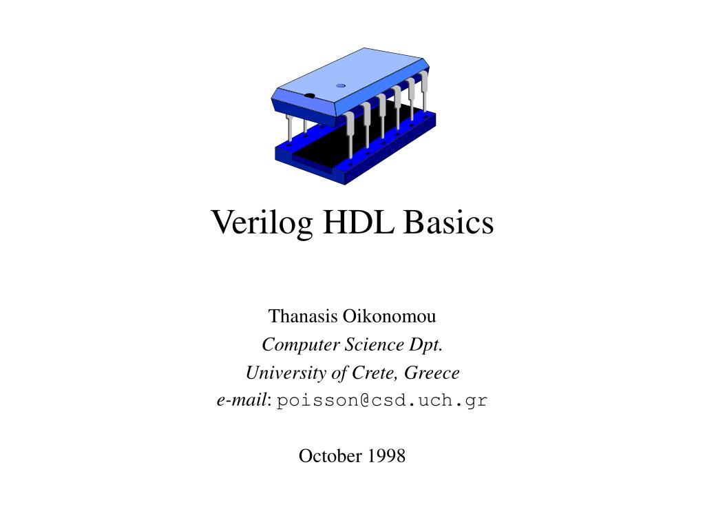 PPT - Verilog HDL Basics PowerPoint Presentation, free download - ID:4551564