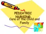 PPT - Perspectives of Pediatric Nursing PowerPoint Presentation, free ...