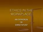 PPT - ETHICS IN THE WORKPLACE PowerPoint Presentation, free download ...