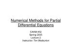 PPT - Numerical Integration of Partial Differential Equations (PDEs) PowerPoint Presentation ...