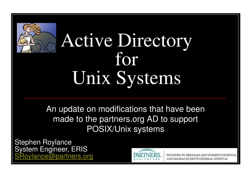 PPT - Active Directory for Unix Systems PowerPoint Presentation, free ...
