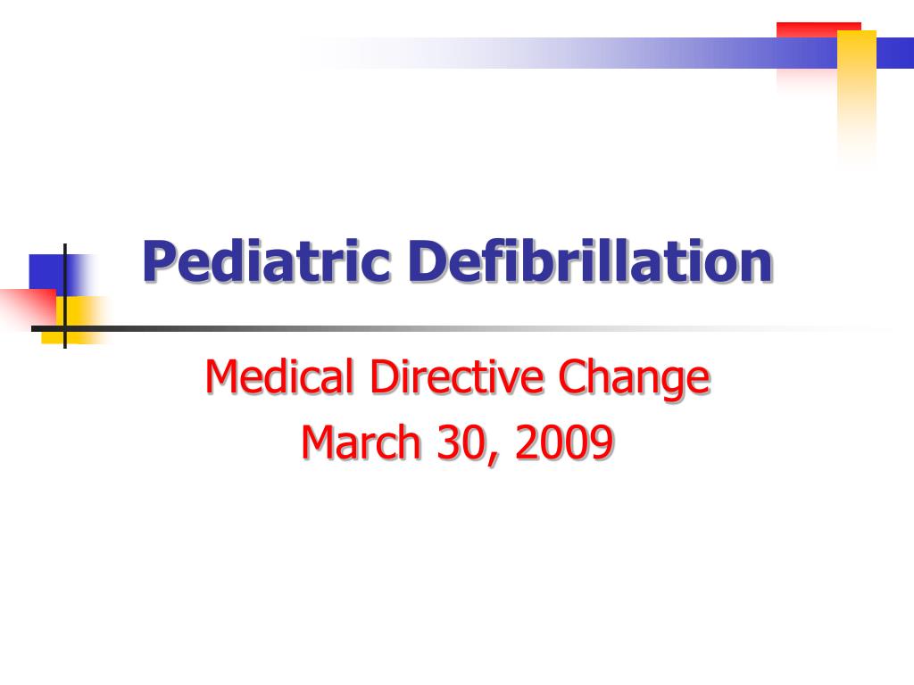 PPT - Pediatric Defibrillation PowerPoint Presentation, free download ...