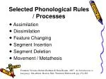 PPT - Phonological Processes PowerPoint Presentation, free download ...