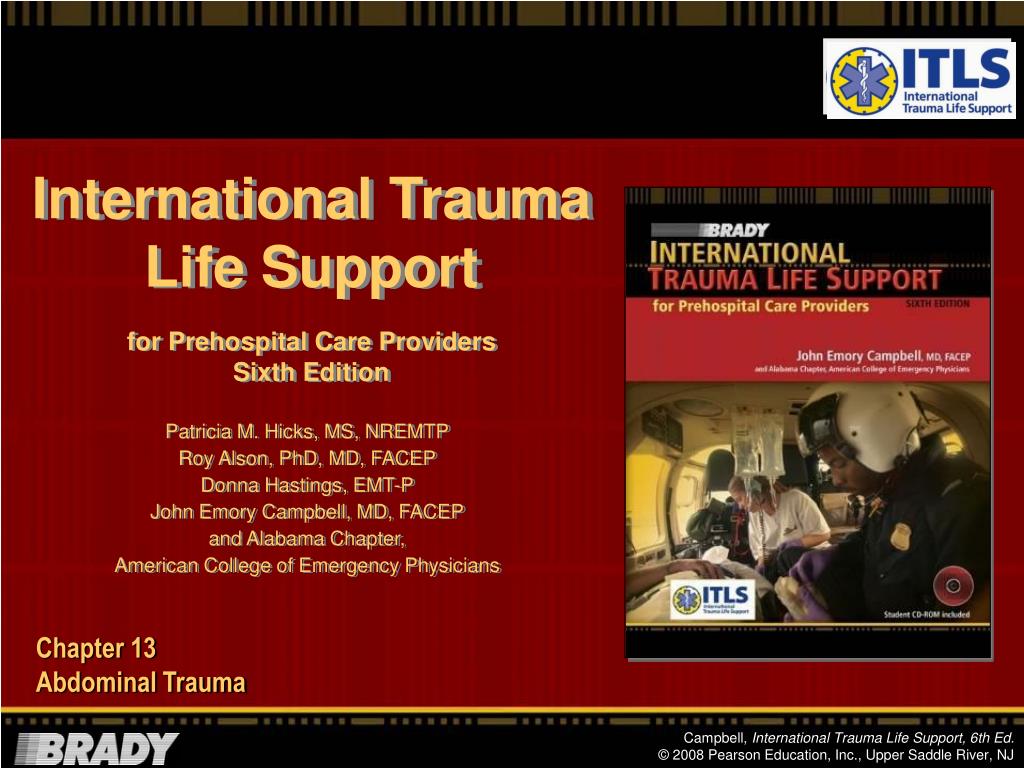 PPT - Chapter 13 Abdominal Trauma PowerPoint Presentation, free ...