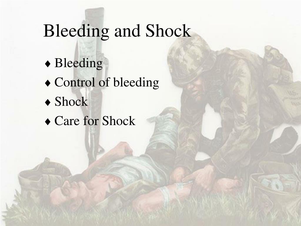 PPT - Bleeding and Shock PowerPoint Presentation, free download - ID ...