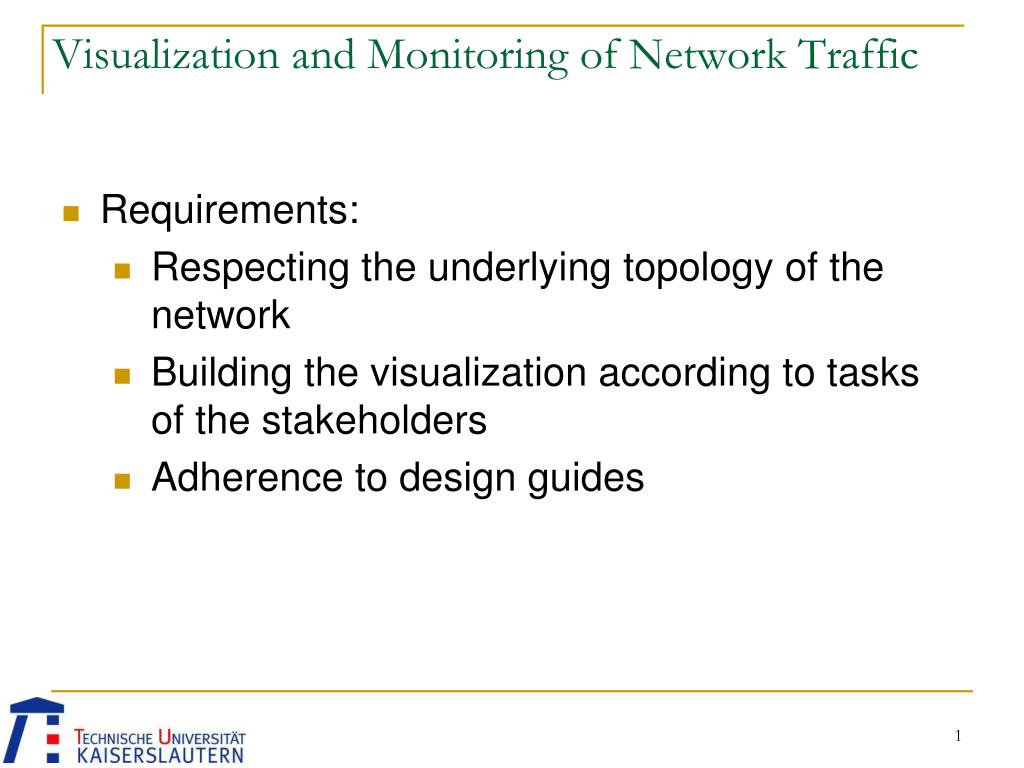 PPT - Visualization and Monitoring of Network Traffic PowerPoint ...
