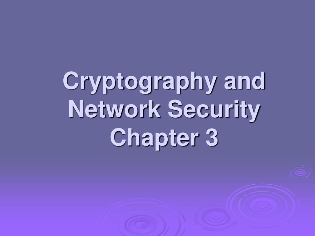 PPT - Cryptography and Network Security Chapter 3 PowerPoint ...