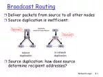PPT - Broadcast and multicast routing PowerPoint Presentation, free ...