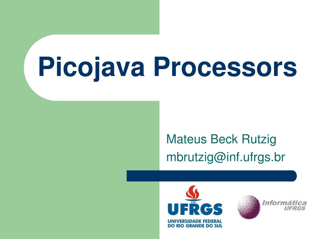 PPT - Picojava Processors PowerPoint Presentation, free download - ID:4571673