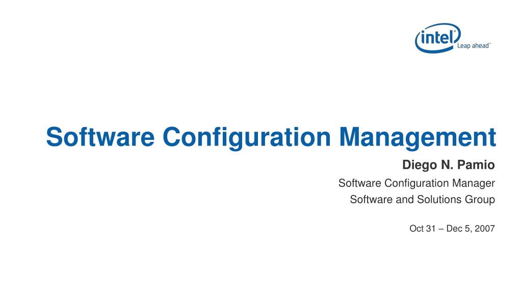 PPT - Software Configuration Management PowerPoint Presentation, free ...