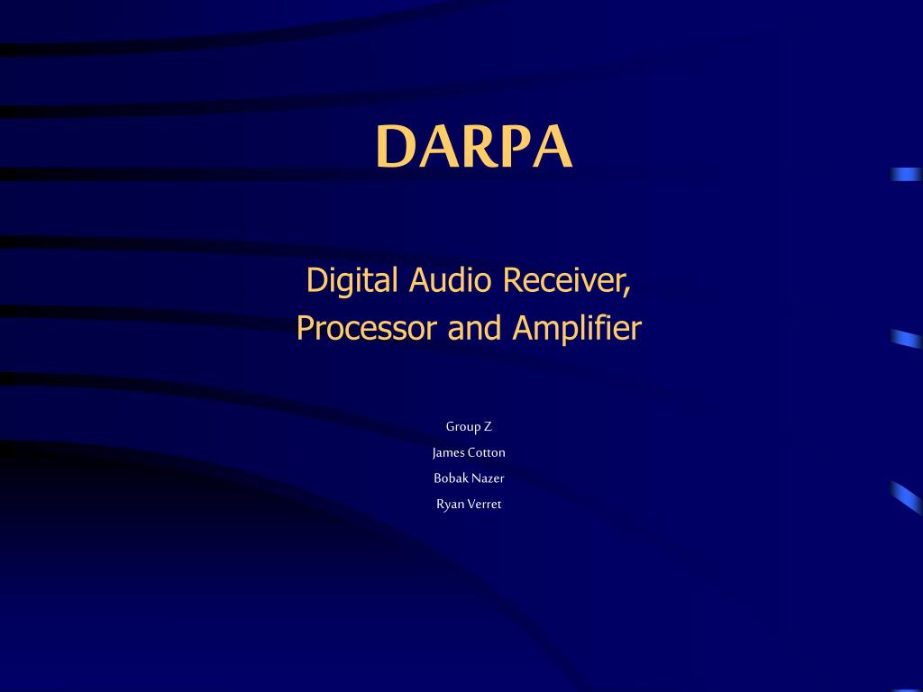 PPT - DARPA PowerPoint Presentation, free download - ID:4574561