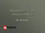 PPT - INTRODUCTION TO MICROCONTROLLER PowerPoint Presentation, free ...
